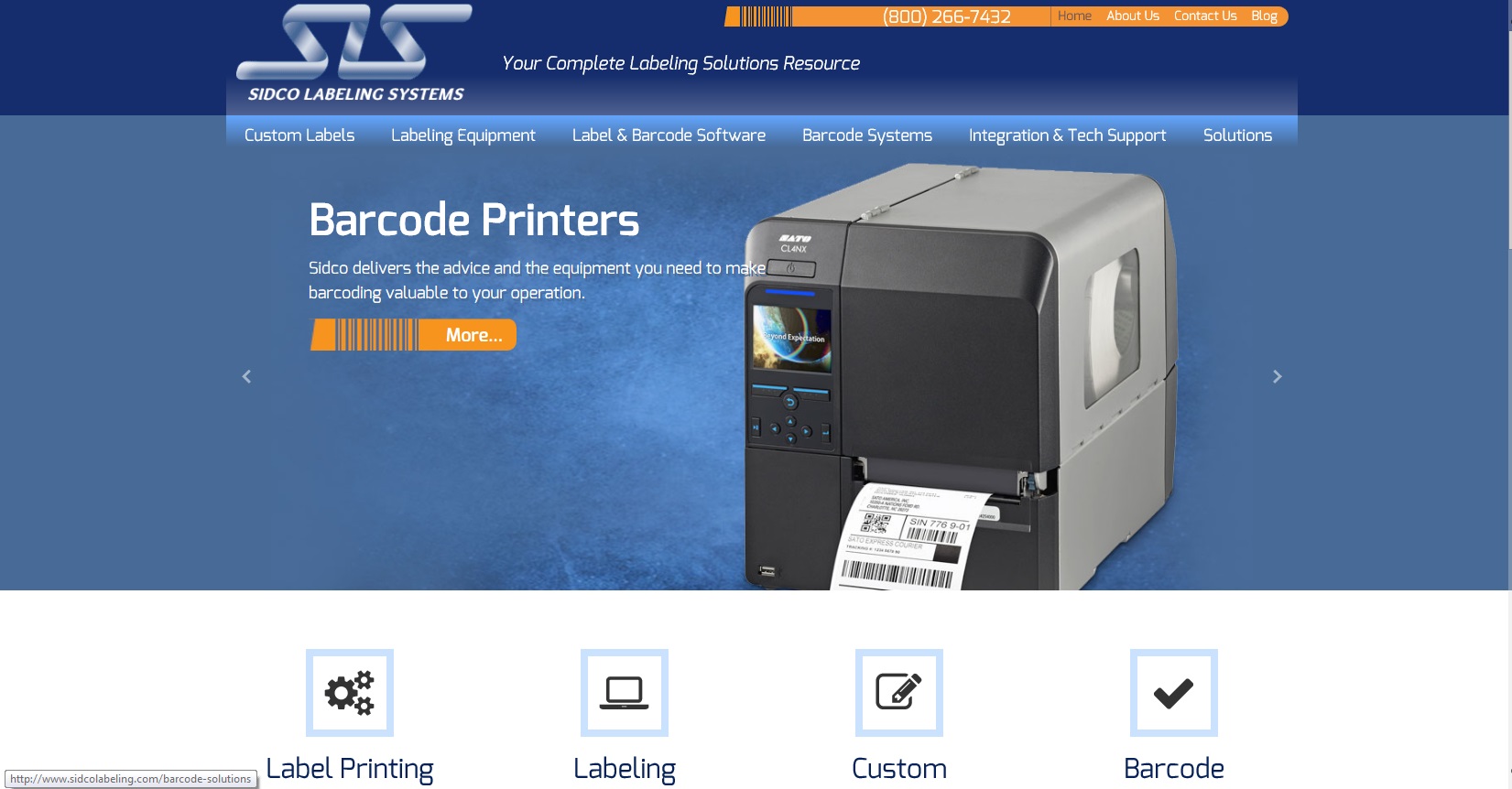 Sidco Labeling Systems - 1st Click Consulting1st Click Consulting